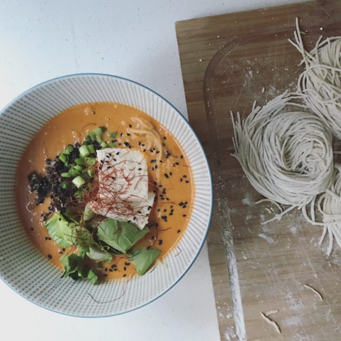 Homemade Ramen Noodles from Scratch [Vegan] - Melo & Mills