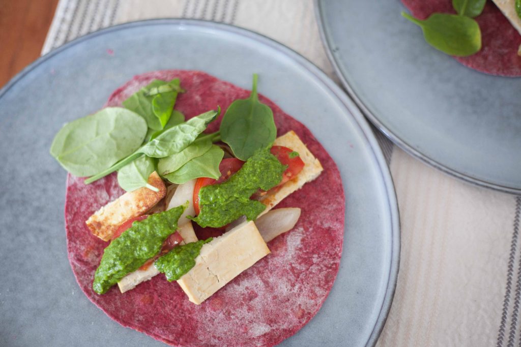 Easy Beet Tortillas [Vegan] - Melo & Mills
